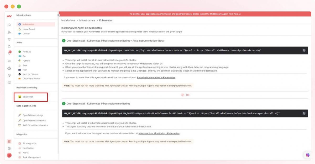 Introducing Middleware's Real User Monitoring
