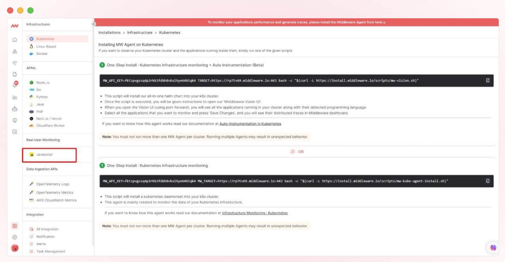 Introducing Middleware's Real User Monitoring