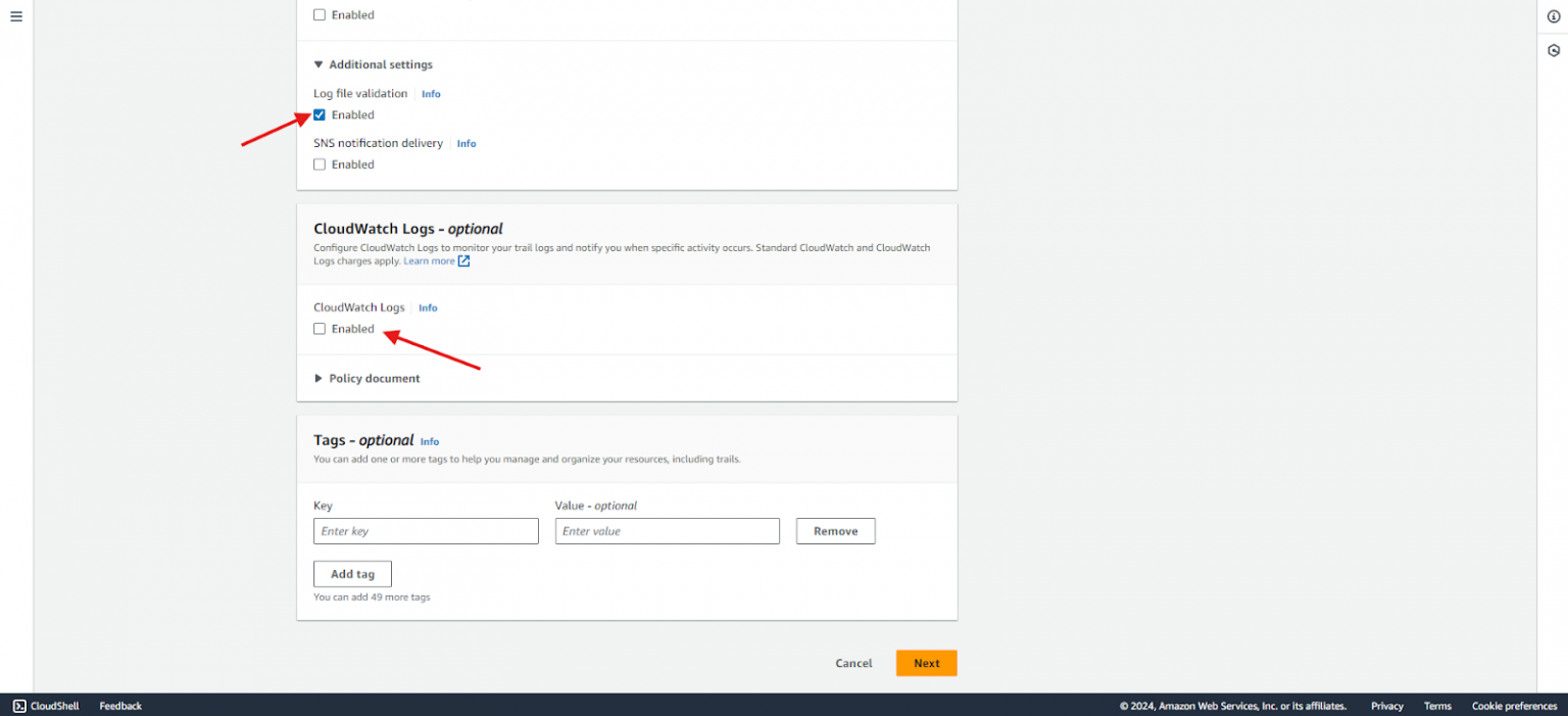 Best Monitoring Practices for AWS CloudTrail Logs Best Monitoring Practices for AWS CloudTrail Logs