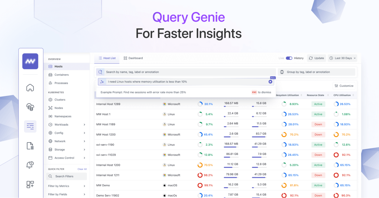 Query Genie for Faster Insights